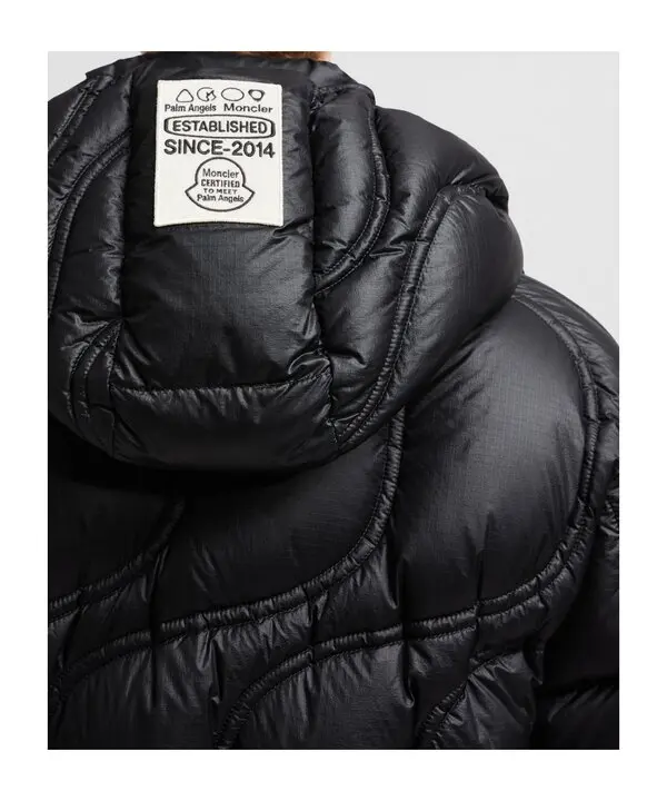 Moncler X Palm Angels Hooded Short Down Jacket