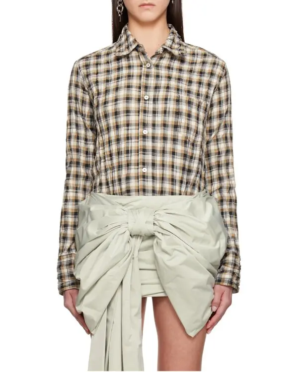 Acne Studios Check Button-up Shirt