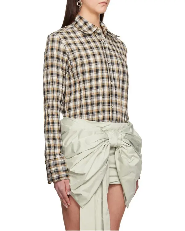 Acne Studios Check Button-up Shirt