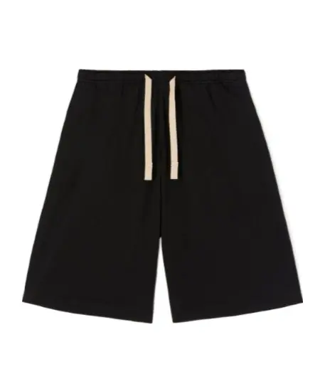 Palm Angels Bermuda Shorts With Palm Tree Print