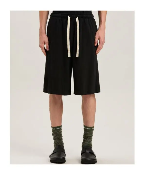 Palm Angels Bermuda Shorts With Palm Tree Print