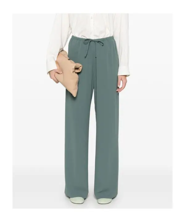 Dries Van Noten Drawstring Straight-leg Trousers
