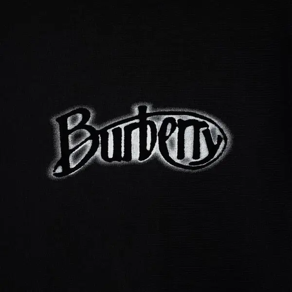 Burberry Logo Print Zip-up Hoodie - Charcoal