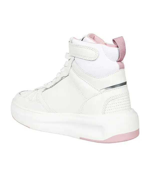 Emporio Armani High-top Sneakers With Velcro Fastening