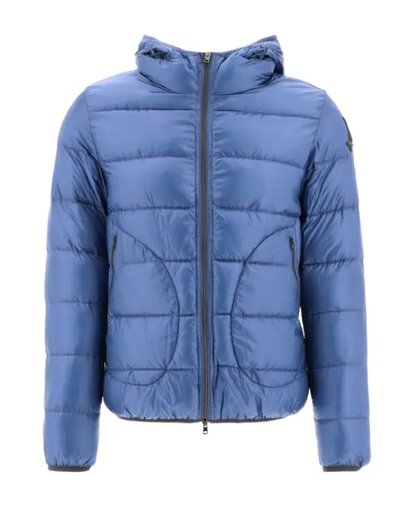 Herno Ultralight Hooded Padded Down Jacket - Blue