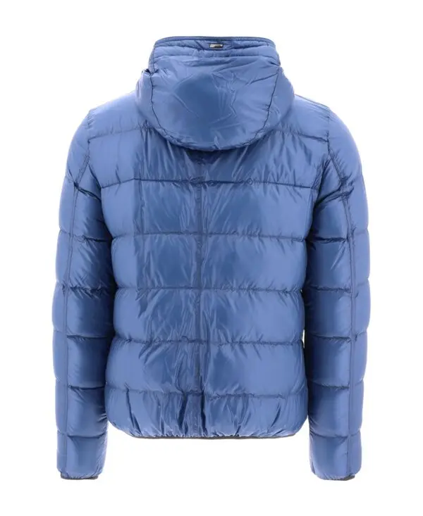Herno Ultralight Hooded Padded Down Jacket - Blue