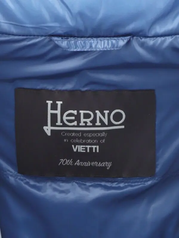 Herno Ultralight Hooded Padded Down Jacket - Blue