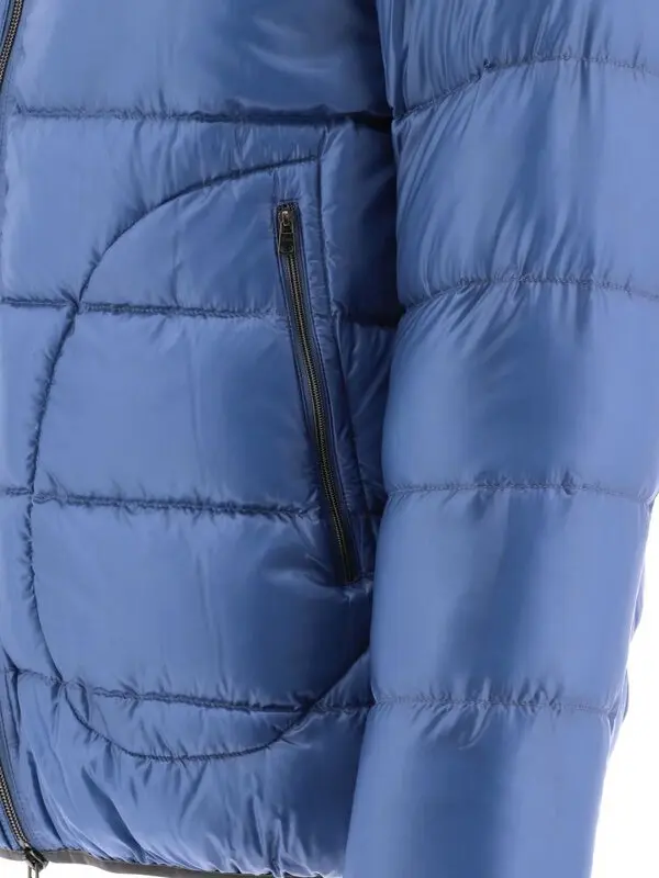 Herno Ultralight Hooded Padded Down Jacket - Blue