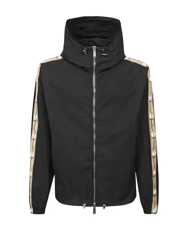 Dsquared2 Hooded Casual Jacket With Drawstring Details