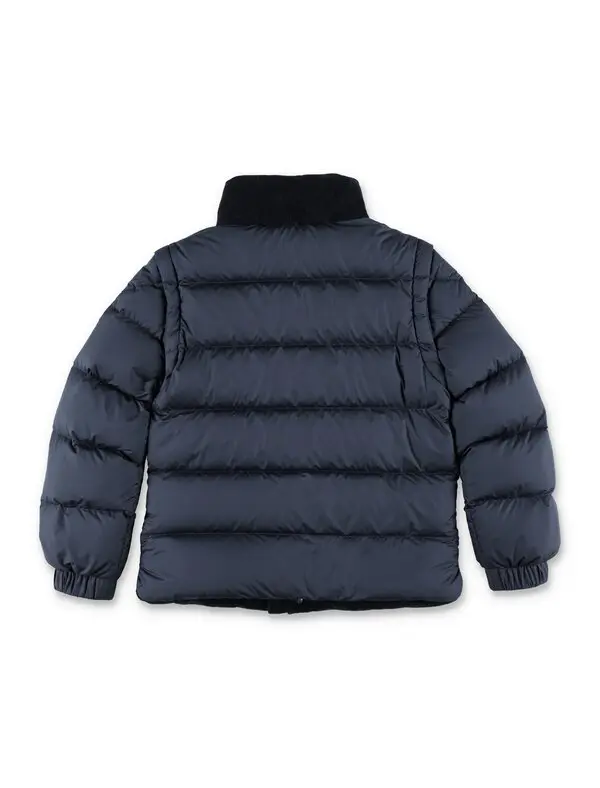 Moncler Long-sleeved Down Jacket With Stand Collar