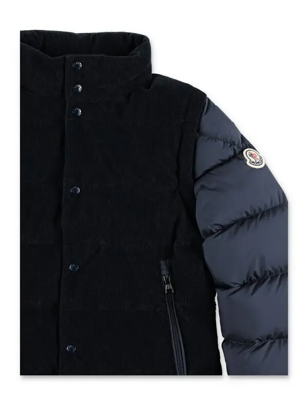 Moncler Long-sleeved Down Jacket With Stand Collar
