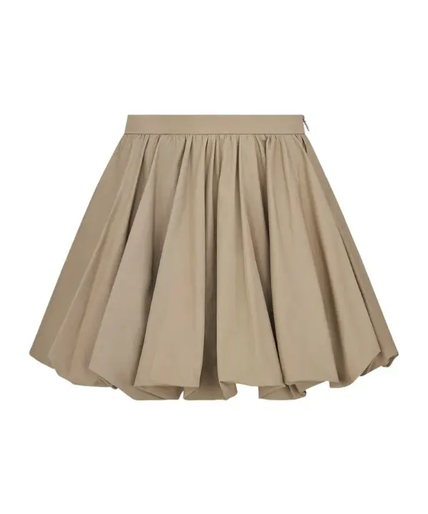 Dior Balloon Miniskirt - Olive