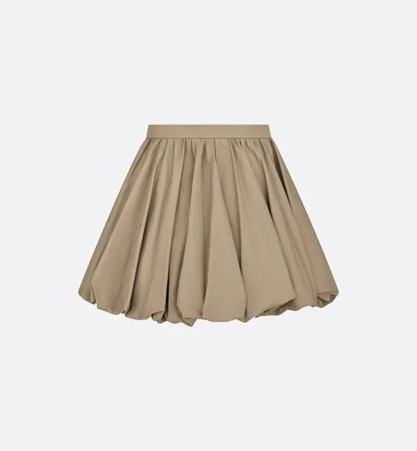 Dior Balloon Miniskirt - Olive