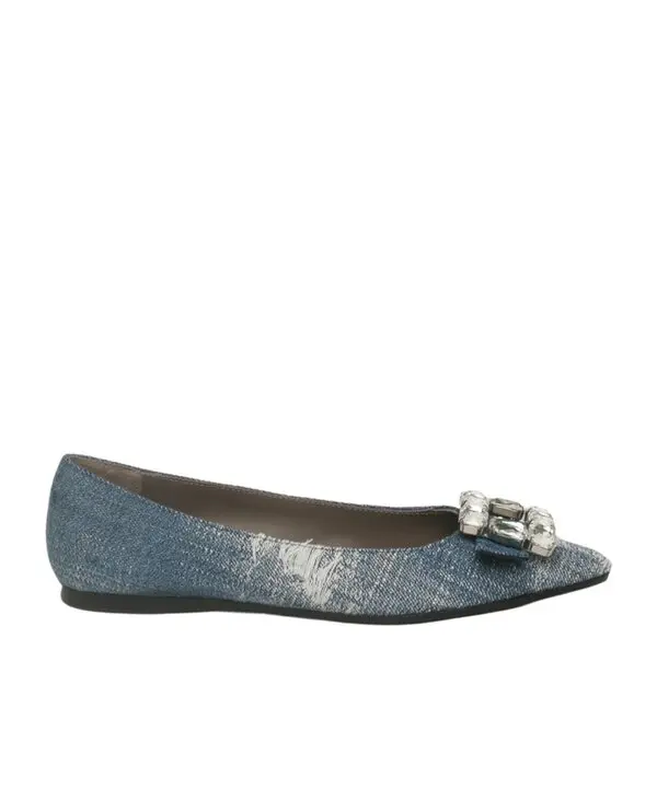 Roberto Festa Aby Flat Shoes With Embellished Buckle