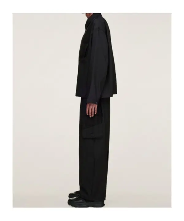 Y3 Utility Blouson With Stand Collar