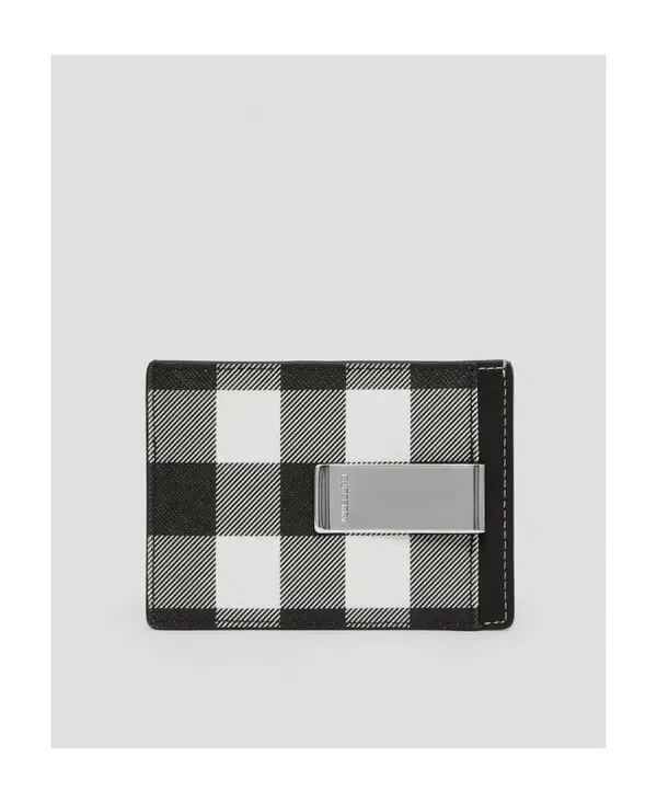 Burberry Check-print Card Case