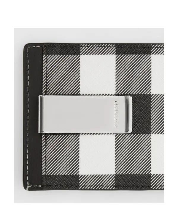 Burberry Check-print Card Case