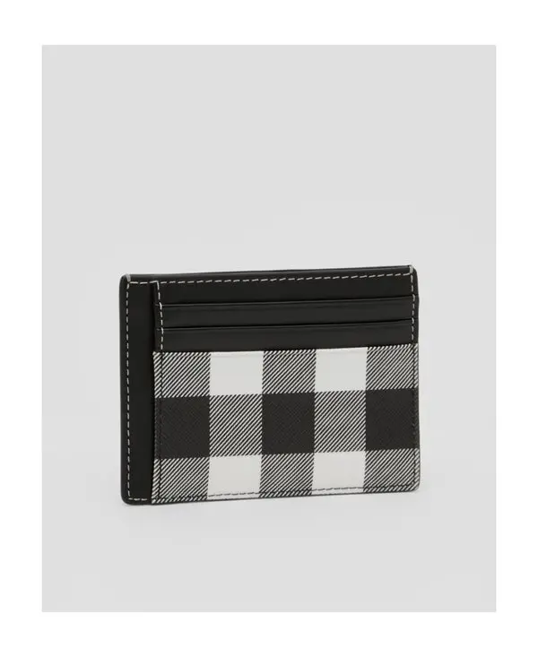Burberry Check-print Card Case