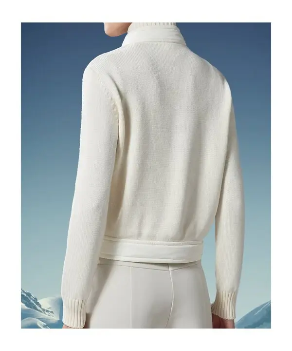 Moncler Wool Zip-up Cardigan