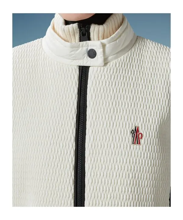 Moncler Wool Zip-up Cardigan