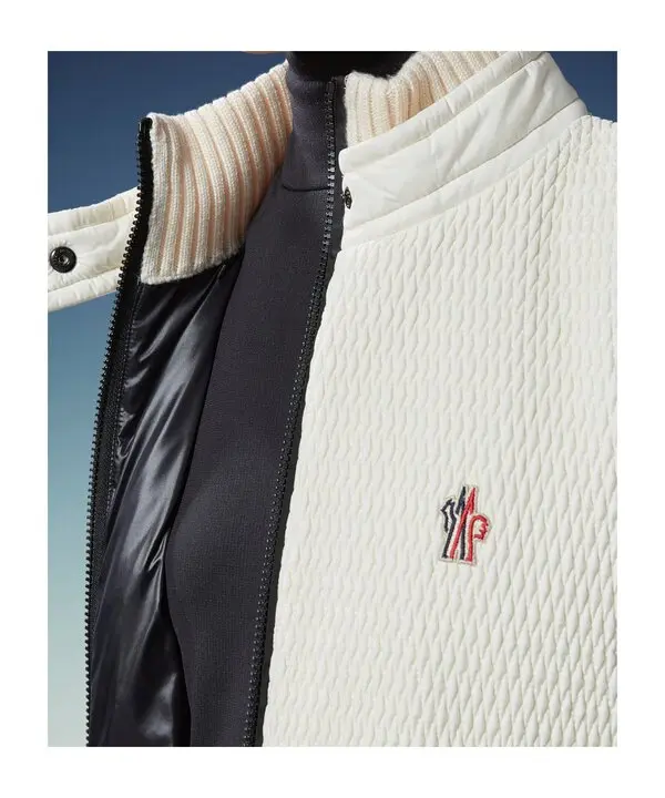 Moncler Wool Zip-up Cardigan