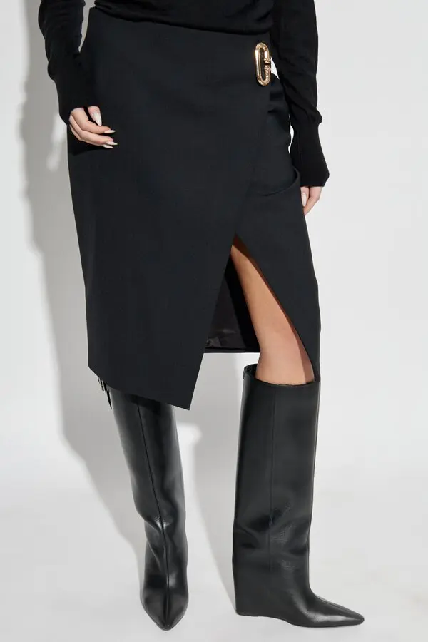 Casablanca Logo Plaque Skirt
