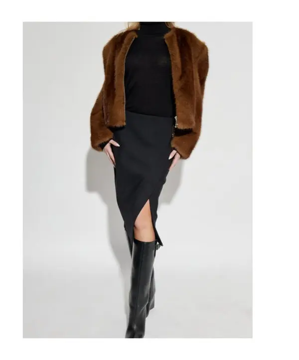 Casablanca Logo Plaque Skirt