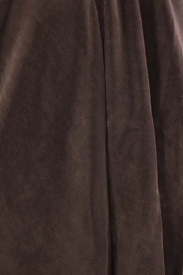 Rick Owens Draped Cowl Neck Top With Asymmetric Back