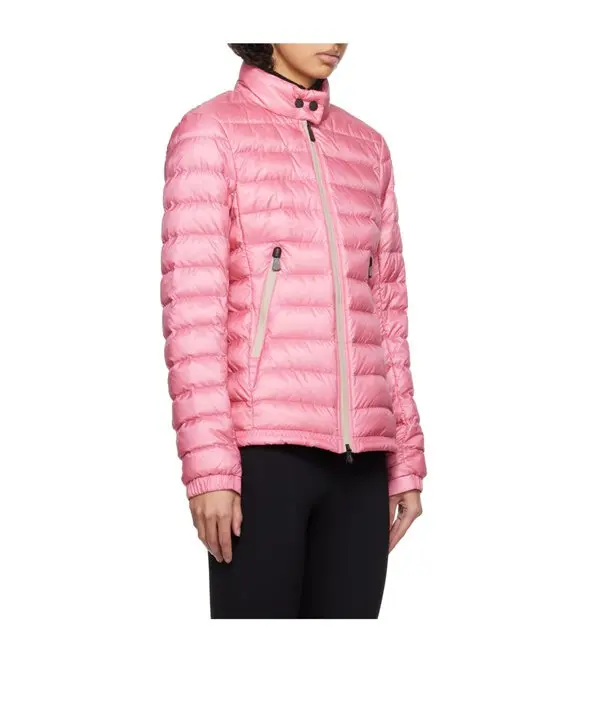 Moncler Walibi Padded Zipped Jacket - Pink