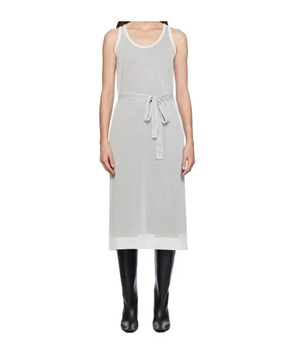 Proenza Schouler Sleeveless Ribbon-knit Dress