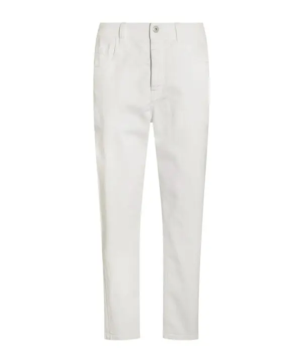 Brunello Cucinelli Logo-patch Jeans