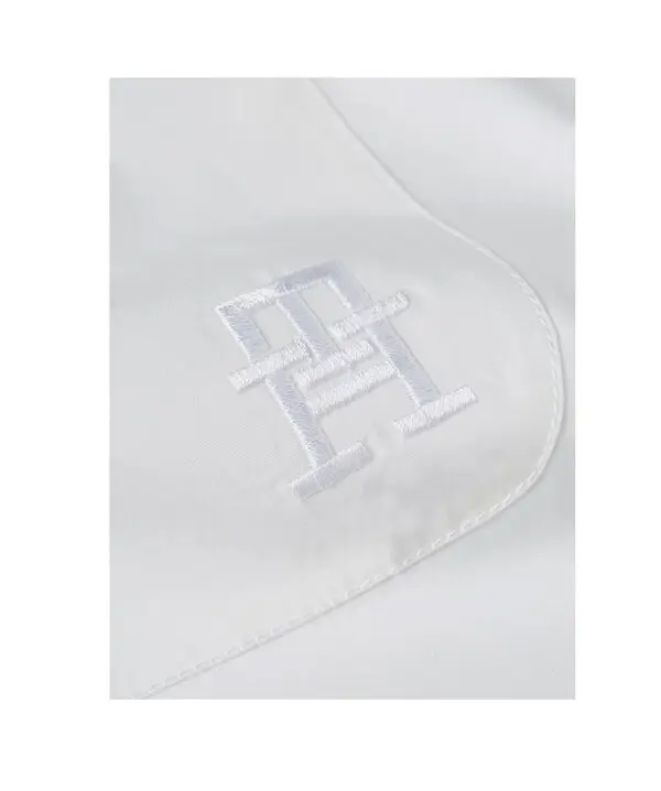 Tommy Hilfiger Logo Embroidered Shirt