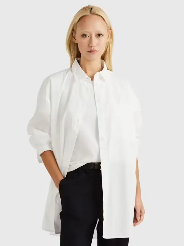 Tommy Hilfiger Logo Embroidered Shirt
