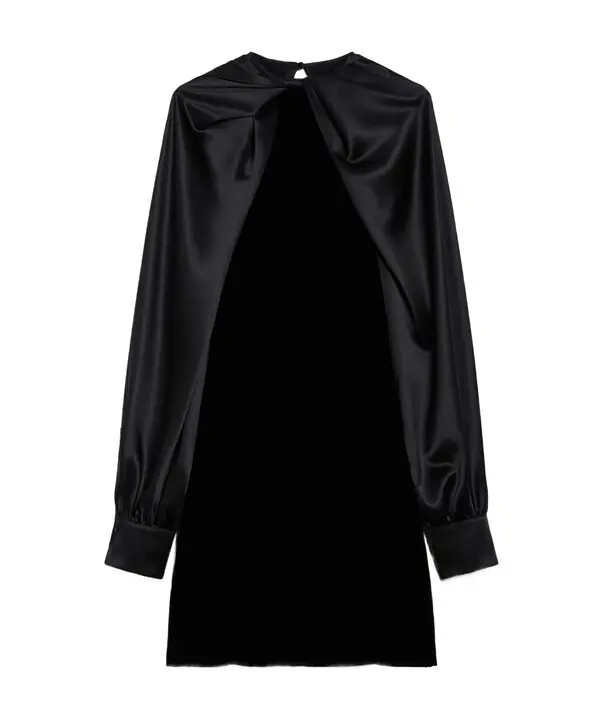 Max Mara Twist Detailed Long-sleeved Dress
