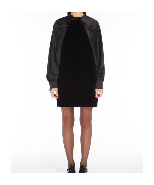 Max Mara Twist Detailed Long-sleeved Dress