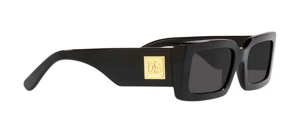 Dolce & Gabbana Rectangle Logo Sunglasses