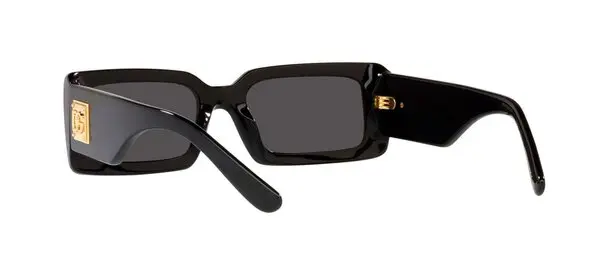 Dolce & Gabbana Rectangle Logo Sunglasses