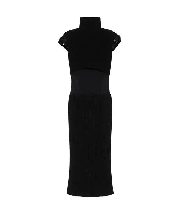 Sportmax Arabba Ribbed Midi Dress