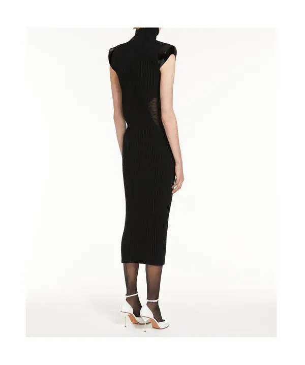 Sportmax Arabba Ribbed Midi Dress
