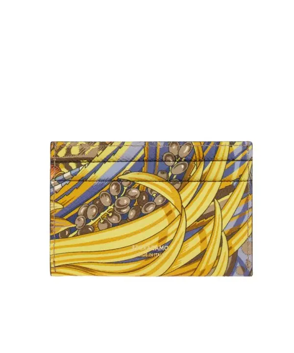 FERRAGAMO Gancini Credit Card Holder - Polychromatic
