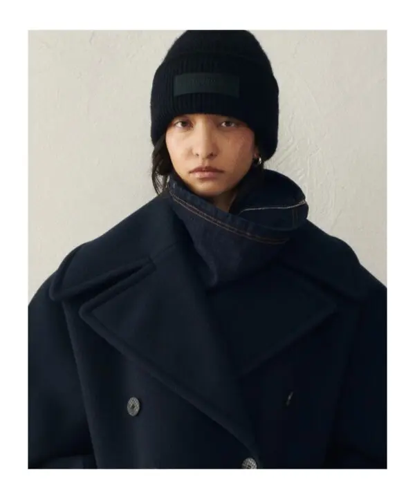 Jacquemus Gros Grain Logo Patch Beanie