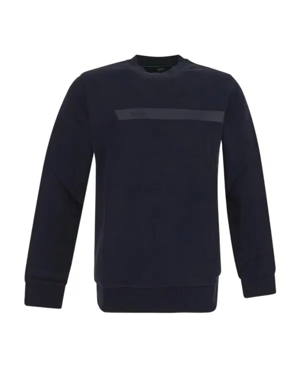 Hugo Boss Crewneck Sweatshirt With Logo Detail