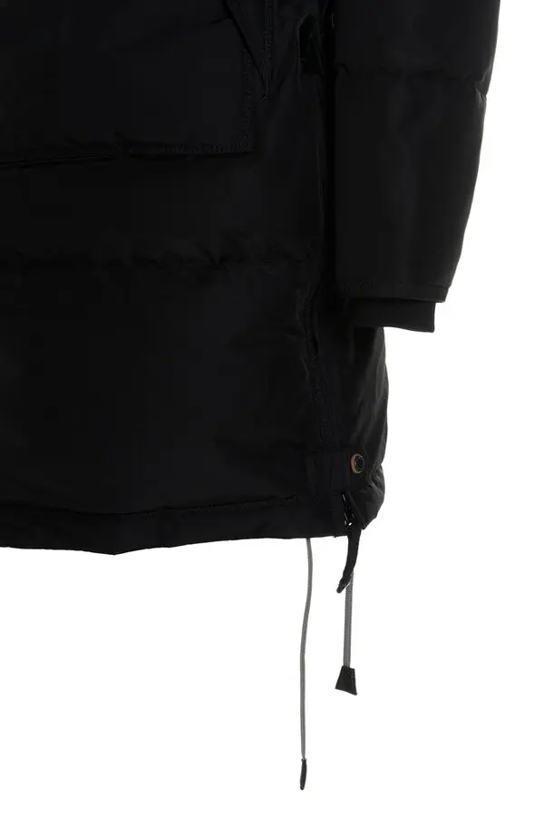 PARAJUMPERS Padded Down Coat With Fur Trimmed Hood