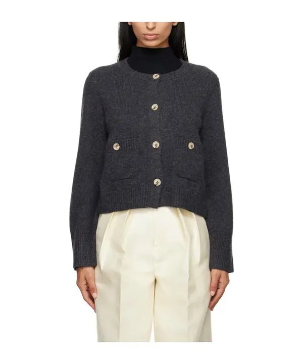 Arch4 Rosanna Knitted Cardigan - Grey
