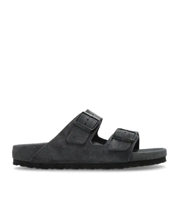 BIRKENSTOCK Arizona Suede Sandals - Grey