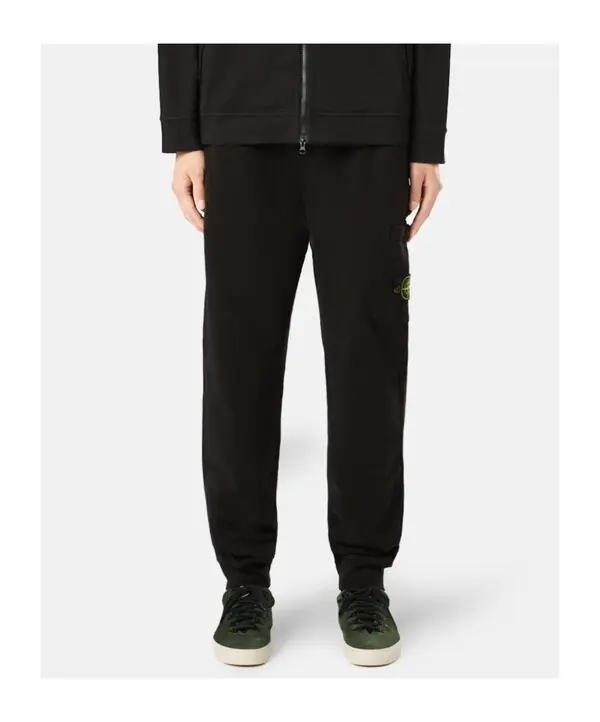 Stone Island Patch-pocket Cotton Track Pants