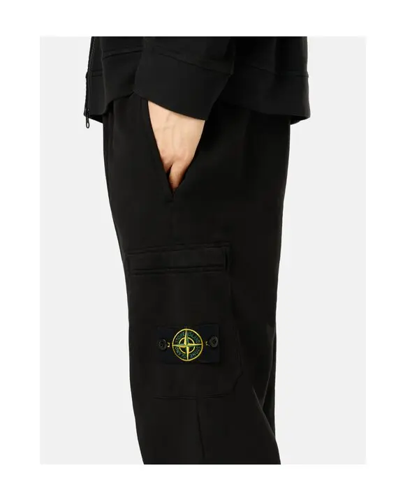 Stone Island Patch-pocket Cotton Track Pants