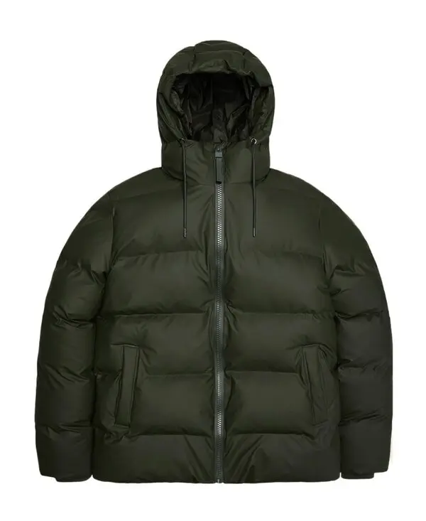Rains Hooded Down Jacket