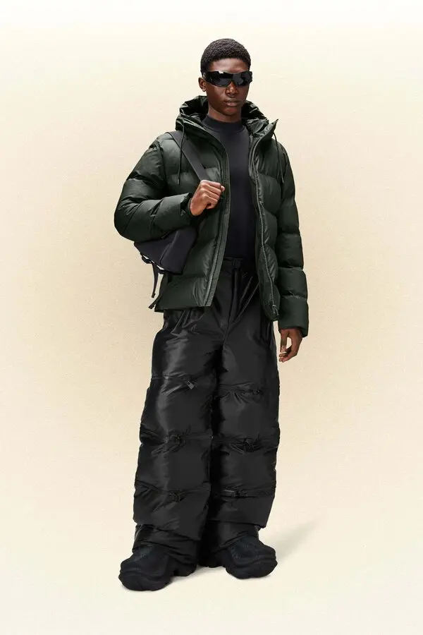 Rains Hooded Down Jacket