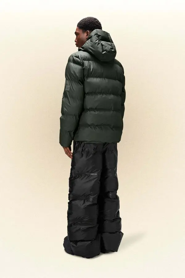 Rains Hooded Down Jacket